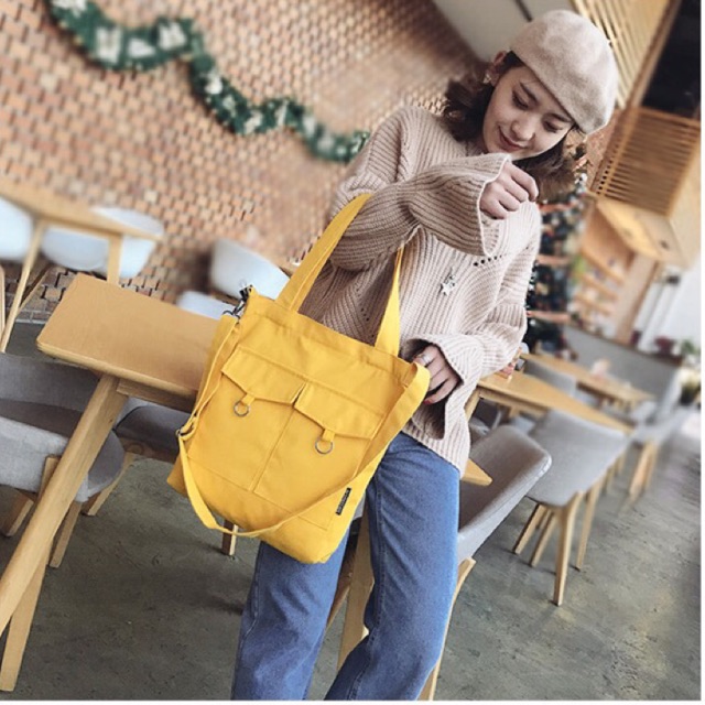 Jual Tas Bahu Model Korea, Bahan Kanvas | Shopee Indonesia