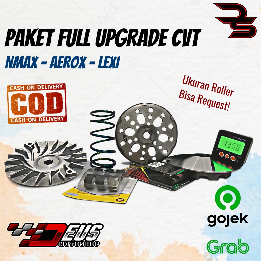 Jual Paket Full Upgrade CVT Yamaha Nmax Aerox Lexi YGP Custom Racing ...