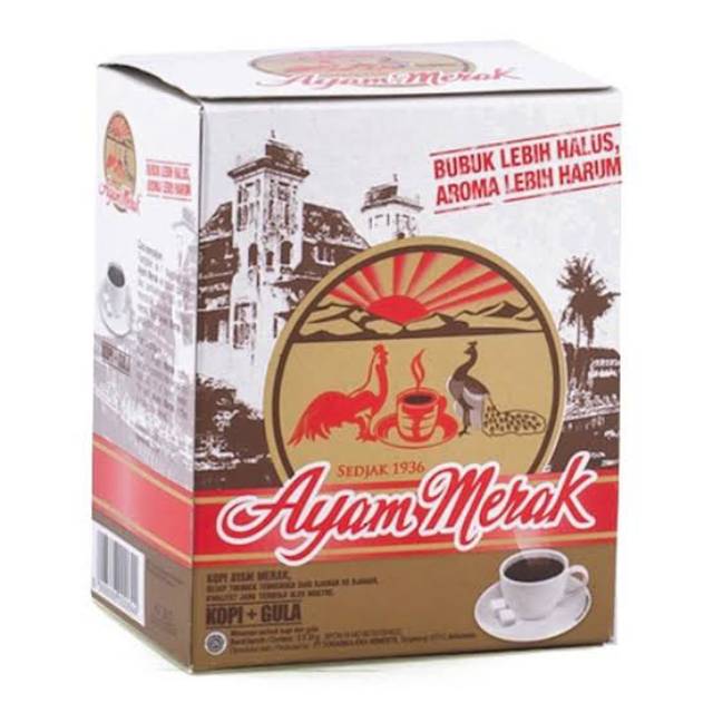 Jual Kopi Ayam Merak Box 5's | Shopee Indonesia