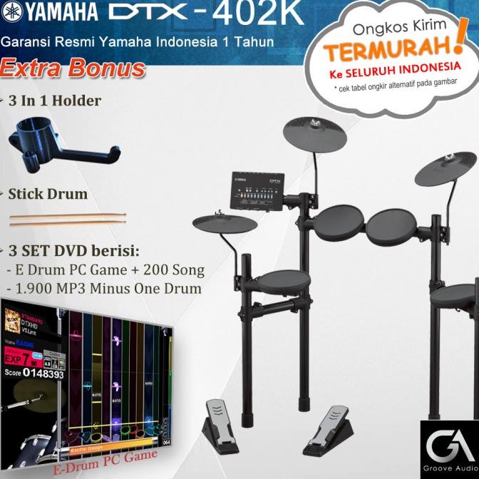 Jual Drum Elektrik Yamaha Dtx402 / Dtx402K / Dtx 402 / 402K (Penerus ...
