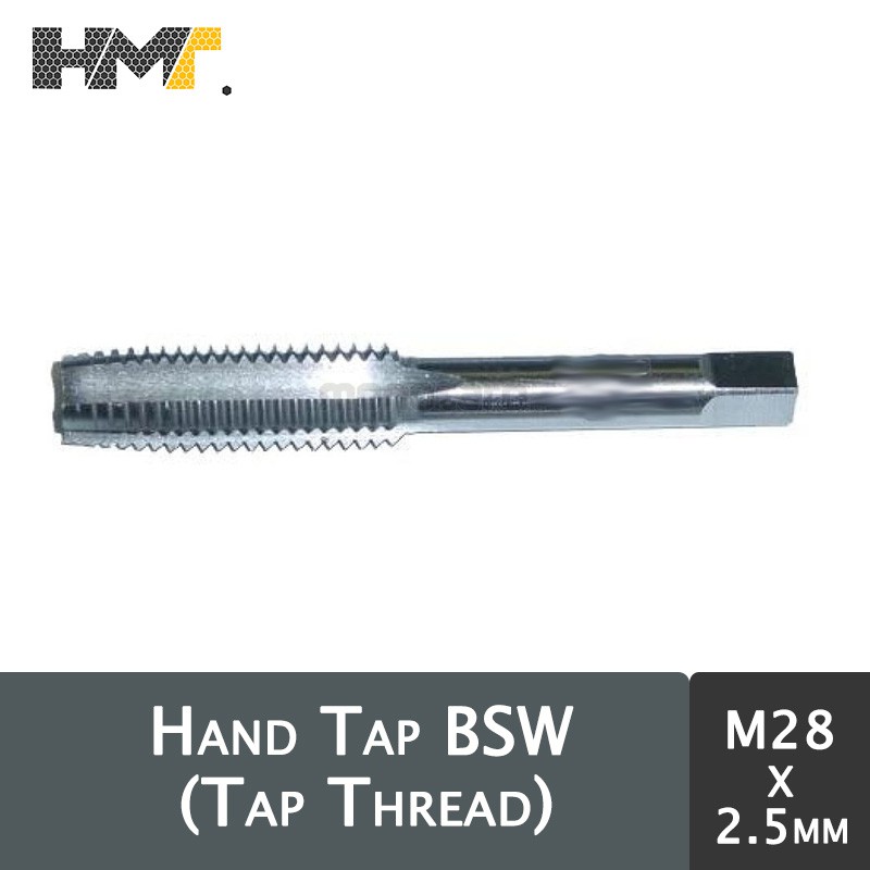 Jual Tap Thread / Hand Tap BSW M28 x 2.5 mm ( 1 Set ) | Shopee Indonesia