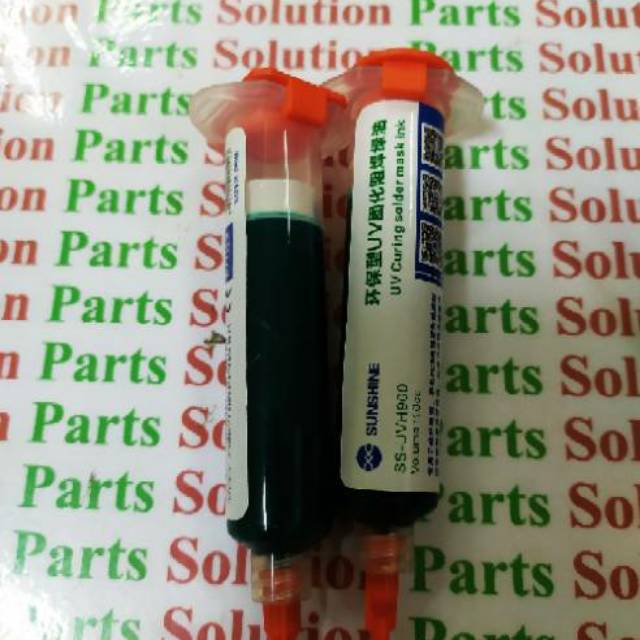 Jual UV CURING SOLDER MASK INK SUNSHINE LEM PELAPIS PCB 10 CC ORIGINAL ...