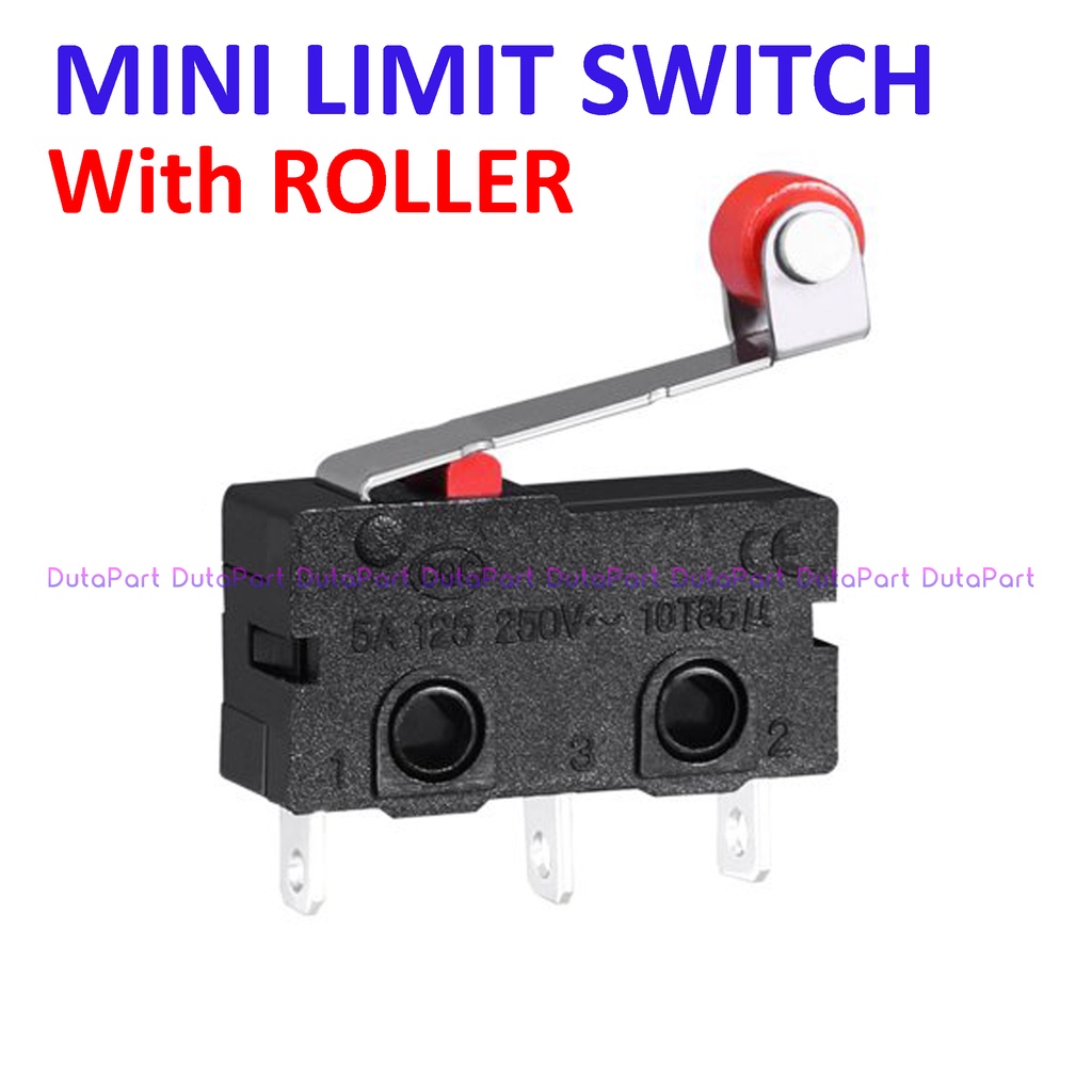 Jual Mini Limit Switch With Roller Roda Saklar Pembatas Micro Switch SPDT | Shopee Indonesia