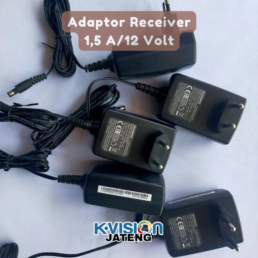 Jual Adaptor Receiver 1A-12V Bisa Untuk Receiver K-Vision Nusantara dll ...