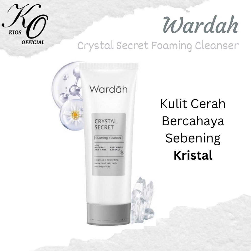 Jual Wardah Crystal Secret Foaming Cleanser with Natural AHA+PHA 100ml ...
