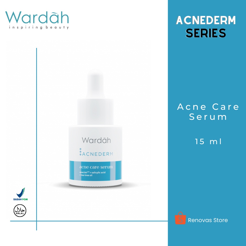Jual Wardah Acnederm Acne Care Serum 15ML | Shopee Indonesia
