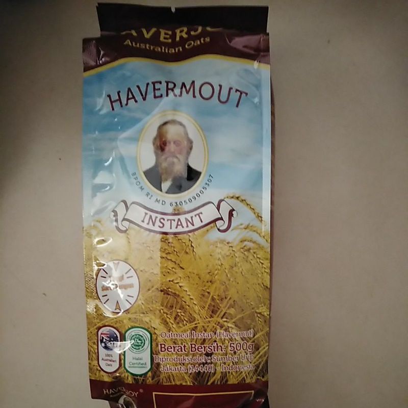 Jual HAVERJOY. HAVERMOUT. Australian Oats. INSTANT. Oatmeal Instan ...