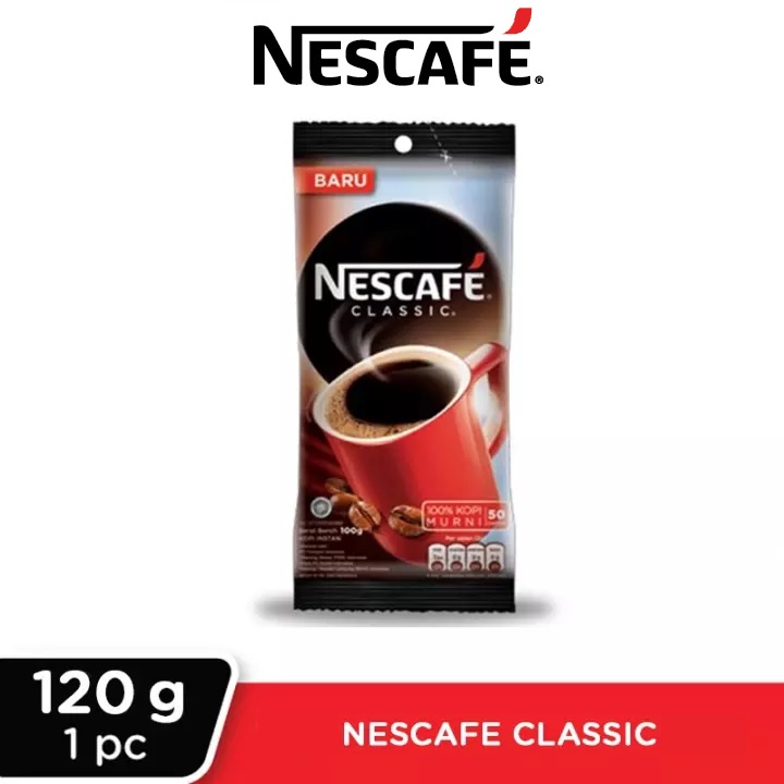 Jual NESCAFE CLASSIC 120 gr Nestle classic 60 gr Vending Machine kopi ...