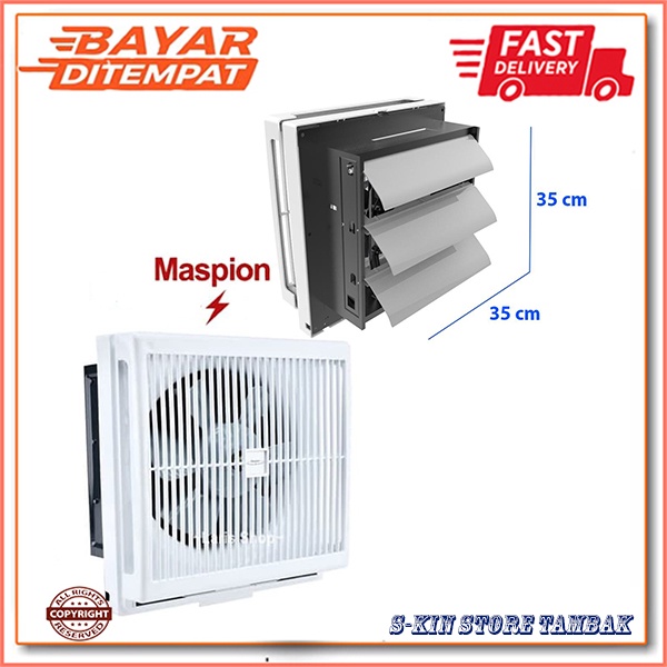Jual MASPION MV-300 NEX Wall Exhaust/Hexos/Heksos Fan Dinding 12 (30 cm ...