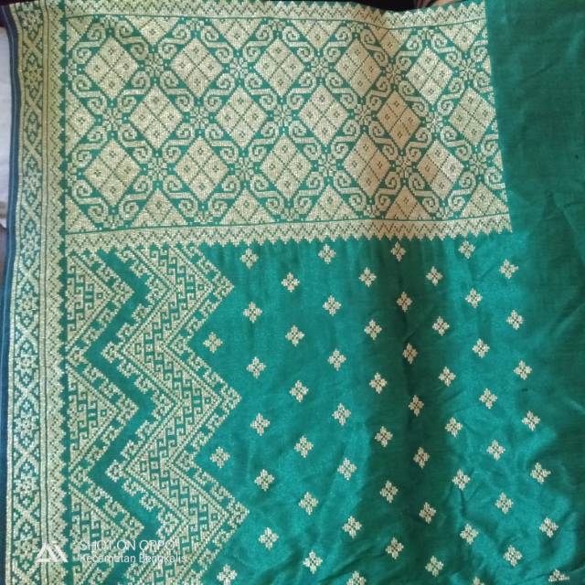 Jual Tenun Songket Melayu Riau Motif Siku Keluang | Shopee Indonesia