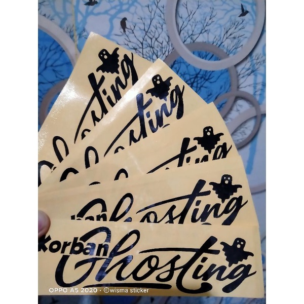 Jual Stiker Korban Ghosting / Stiker Motor / Stiker Universal / Stiker ...