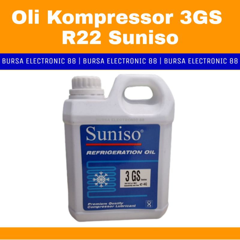 Jual Oli Kompressor 3GS R22 Suniso | Shopee Indonesia
