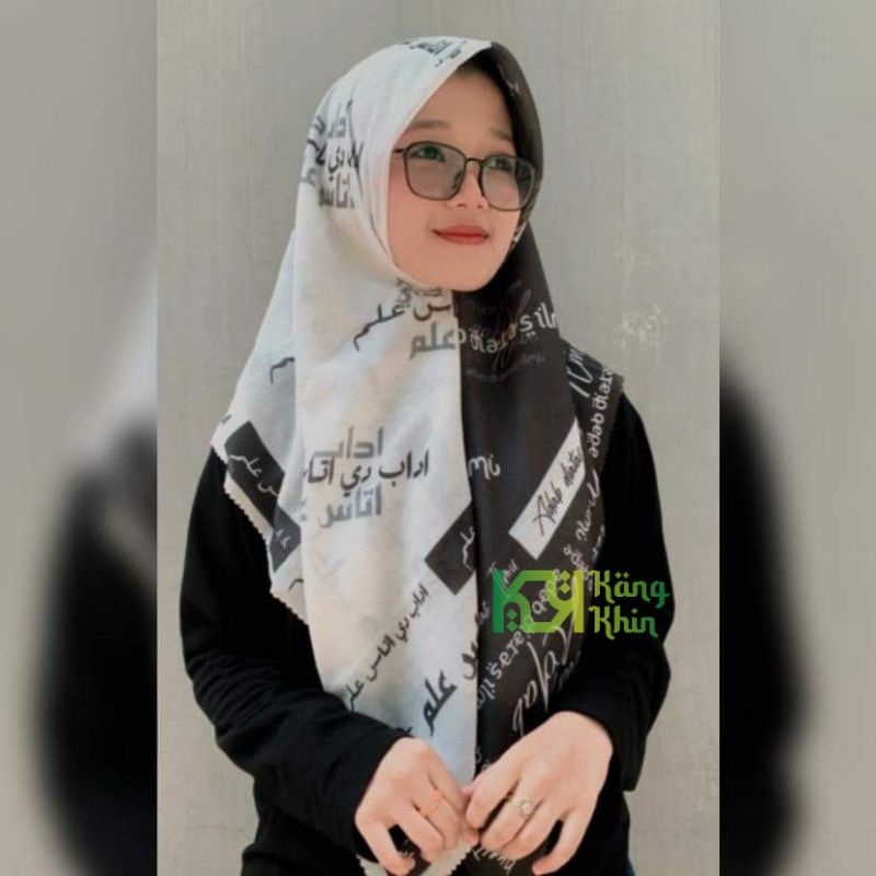 Jual Hijab Pegon Ya Habibal Qolbi Terbaru Hijab Yahabibal Qolbi/Hijab ...