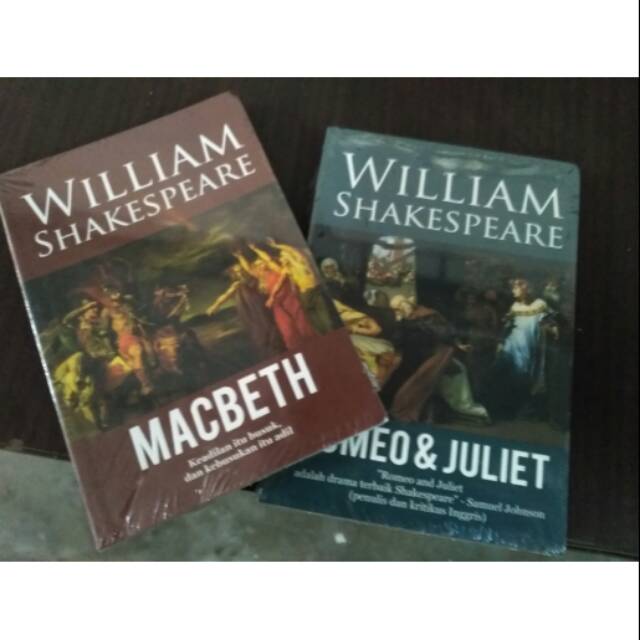 Jual William Shakespeare: MACBETH + ROMEO & JULIET | Shopee Indonesia
