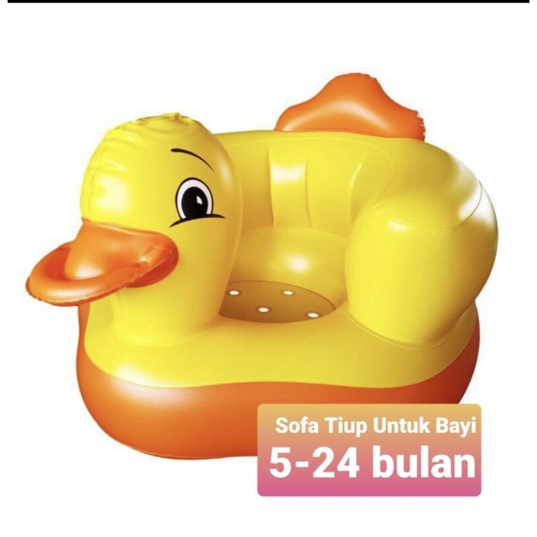 Jual SOFA TIUP / SOFA ANGIN / SOFA BELAJAR DUDUK BAYI BEBEK LUCU 5-24 ...
