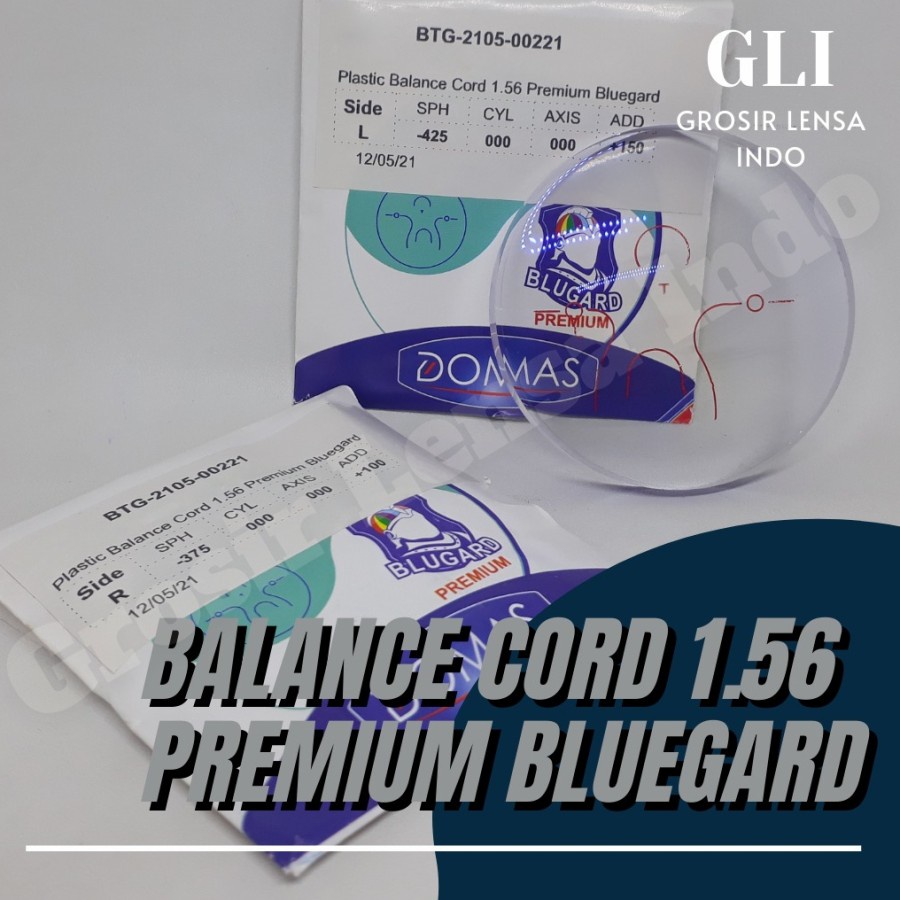 Jual Lensa kacamata Progresif Balance cord premium Bluegard RX | Shopee ...