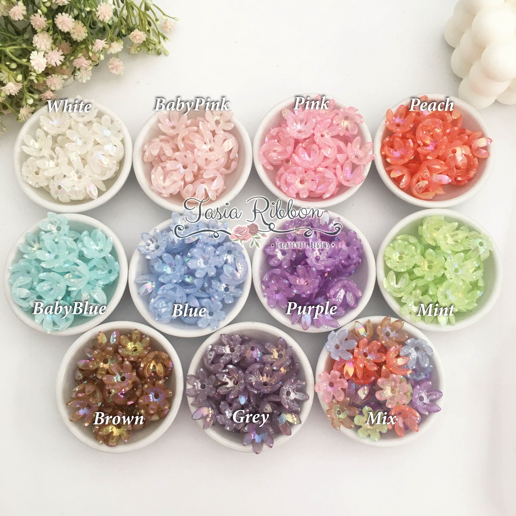 Jual Mote Kelopak Bunga CANDY AB (Mote 308) [AC2.MK308] | Shopee Indonesia