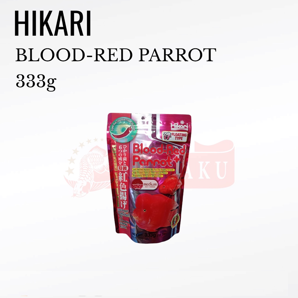 Jual HIKARI BLOOD RED PARROT MIMI 333 G | Shopee Indonesia