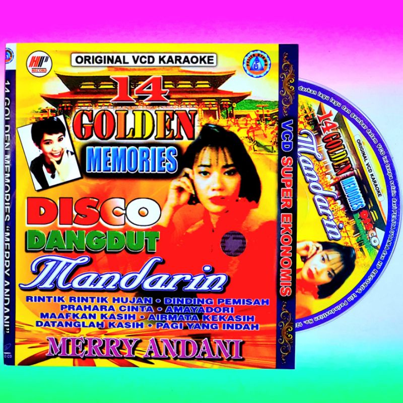 Jual KASET VCD ORIGINAL LAGU 14 GOLDEN MOMORIES DISCO DANGDUT REMIX VERSI MANDARIN-FULL ALBUM ...