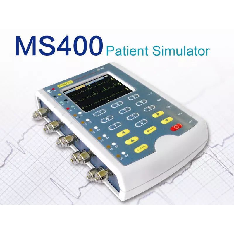 Jual Kalibrasi kalibrator MS400 EKG ECG simulator Resp Temp IBP ...