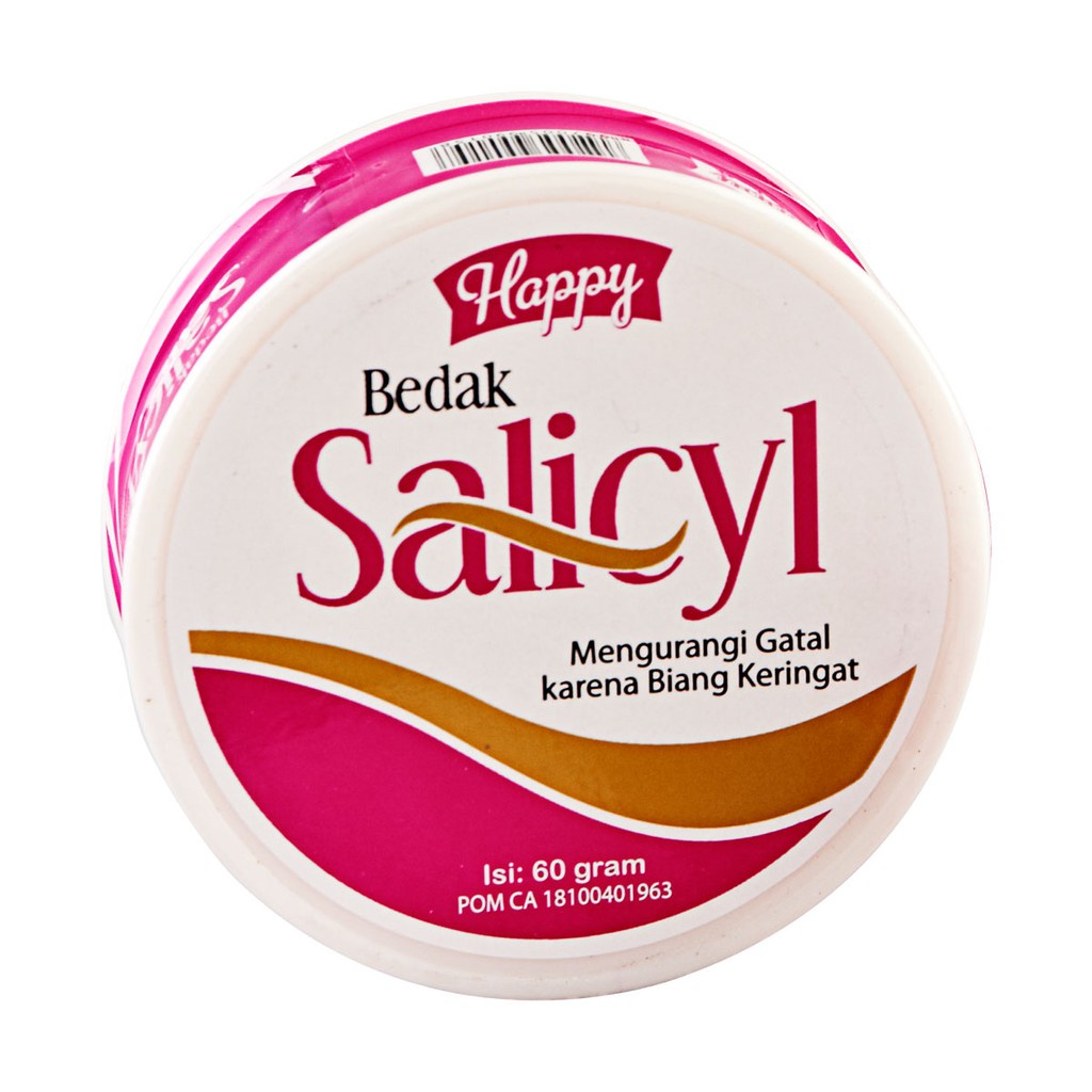 Jual Bedak Happy Salicyl Gatal Biang Keringat | Shopee Indonesia