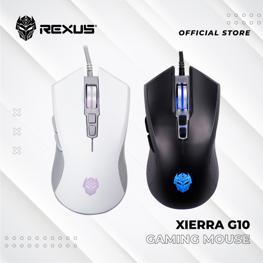 Jual MOUSE REXUS G10 GAMING XIERRA | Shopee Indonesia