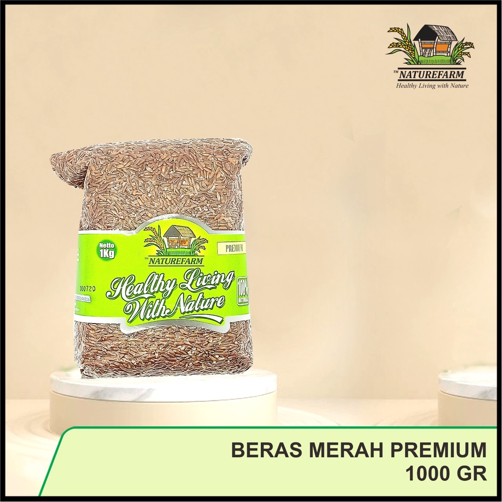 Jual BERAS MERAH PREMIUM NATURE FARM | Shopee Indonesia