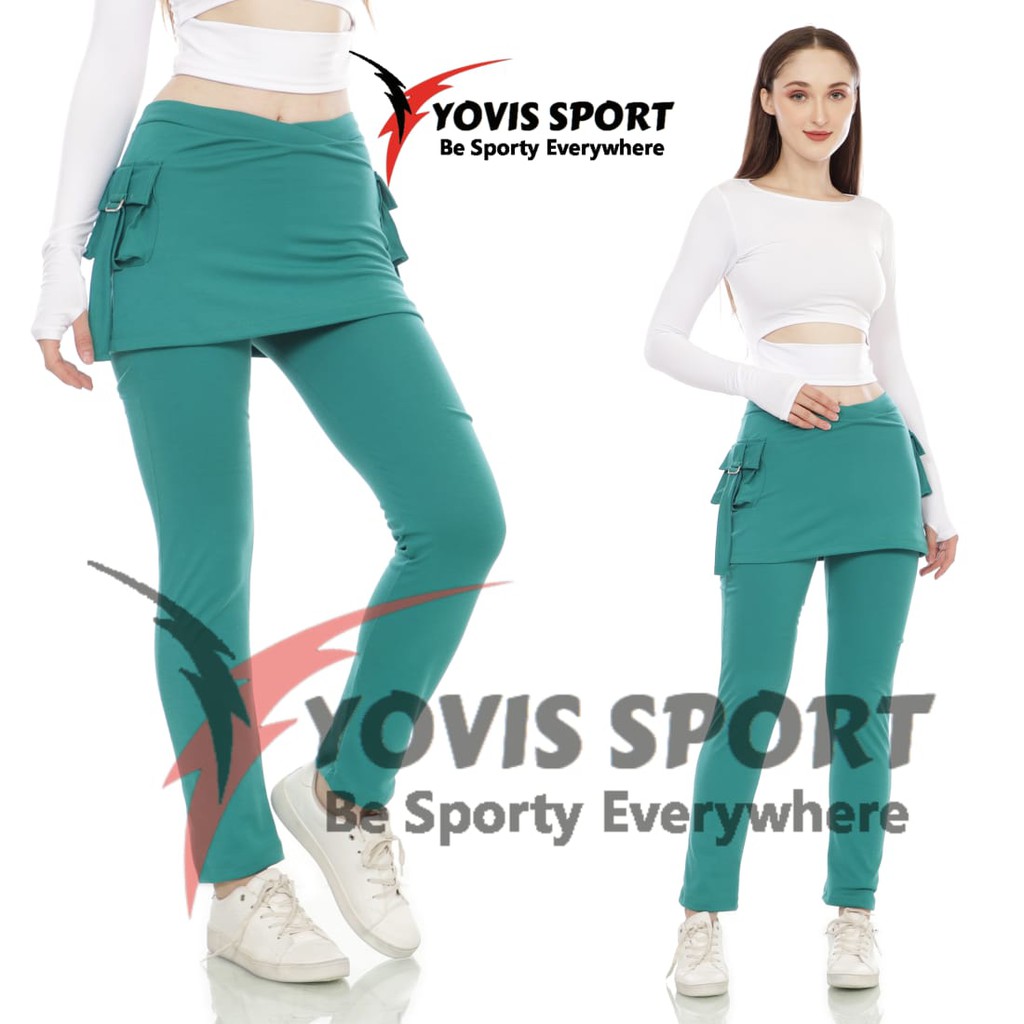 Jual CELANA SENAM ROK KANTONG TOSCA / CELANA SENAM YOVIS SPORT / CELANA ...