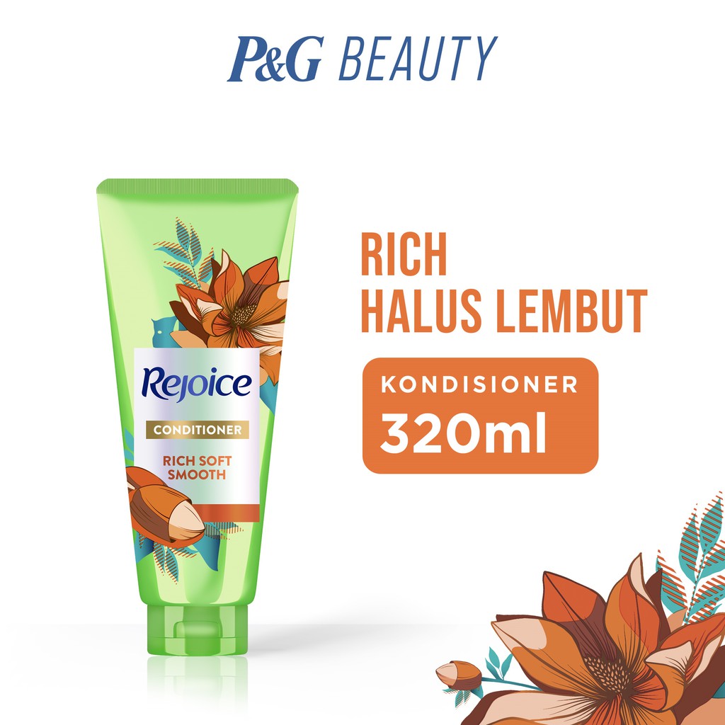 Jual REJOICE Conditioner Rich Halus Lembut 320ml - Kondisioner Rambut ...