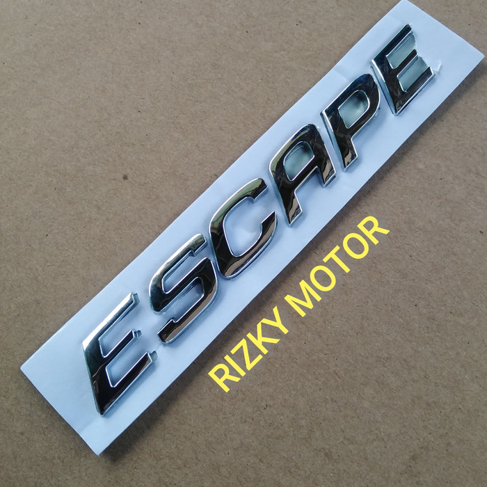 Jual Produk Terbaik - Emblem Ford Escape / Logo Escape / Ford Escape ...