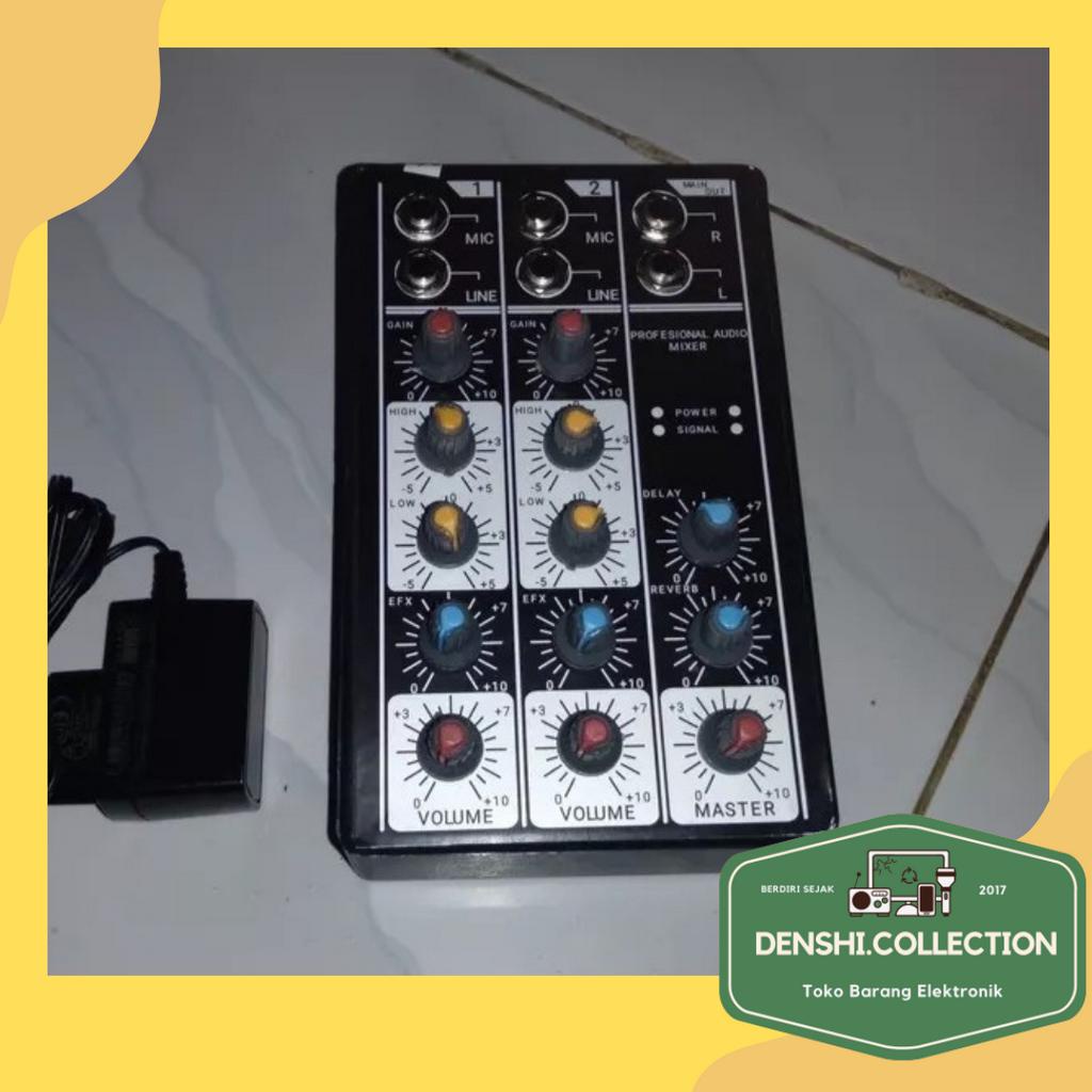 Jual Mini Mixer Audio 2 Channel Bisa Digunakan Karaoke I Mixer Karaoke ...