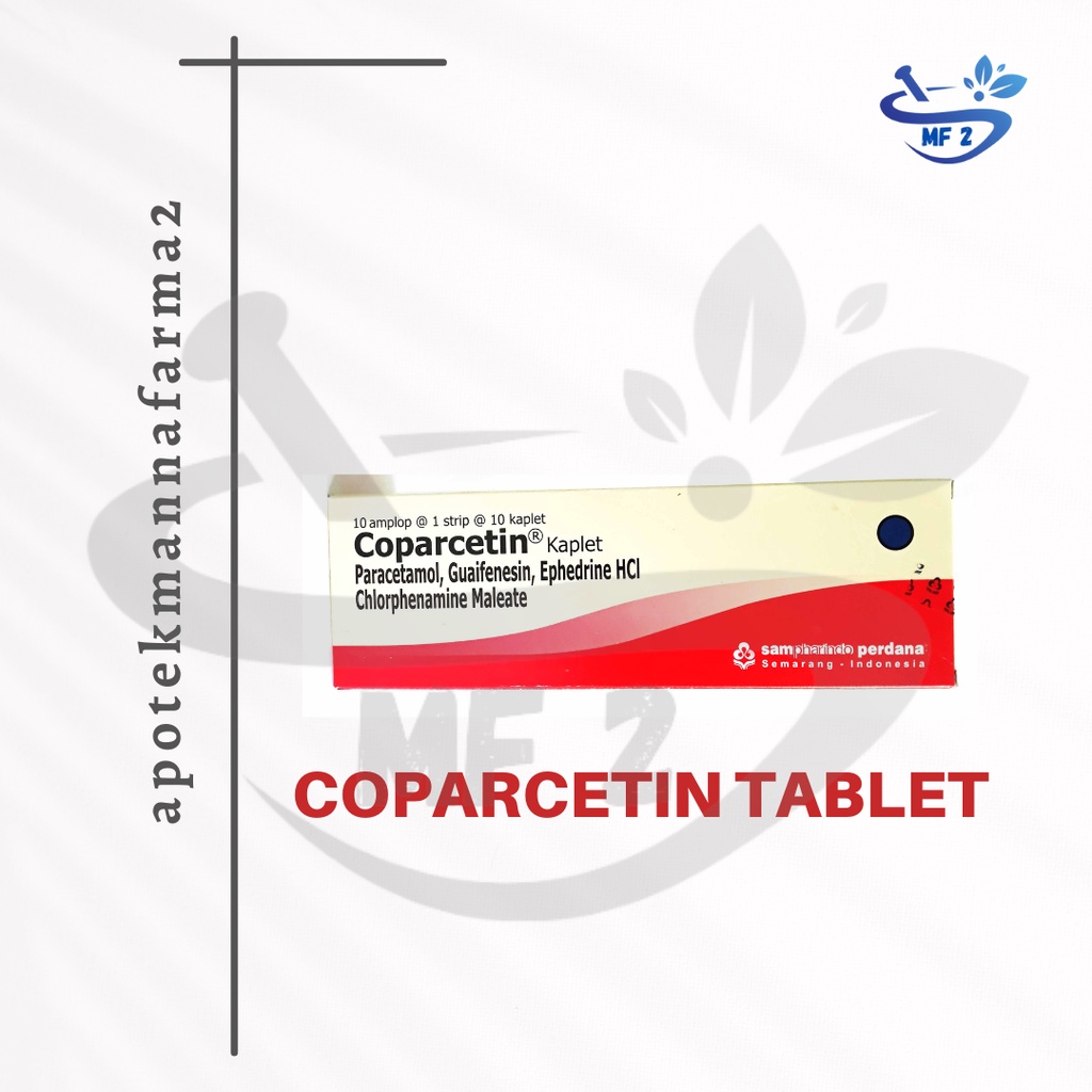 Jual COPARCETINE TABLET (PER STRIP @10 TABLET) | Shopee Indonesia