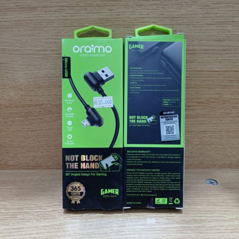 Jual Oraimo Micro USB Gamer | Shopee Indonesia