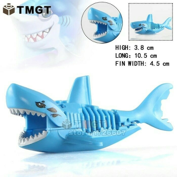 Jual Lego Shark Pirates Of The Caribbean Blue Zombie Bootleg | Shopee ...