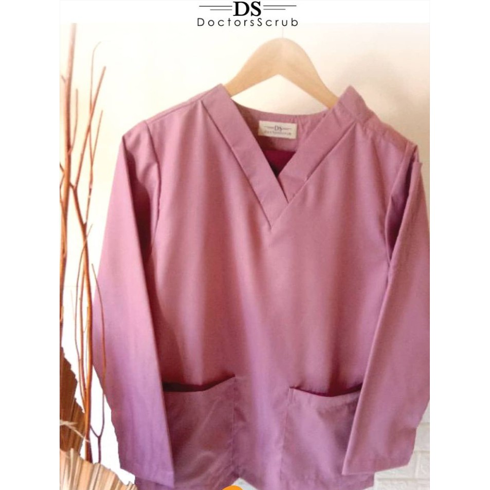 Jual DOCTORS SCRUB - SCRUB MODEL 1 - MODEL 4 (LENGAN PANJANG) | Shopee ...