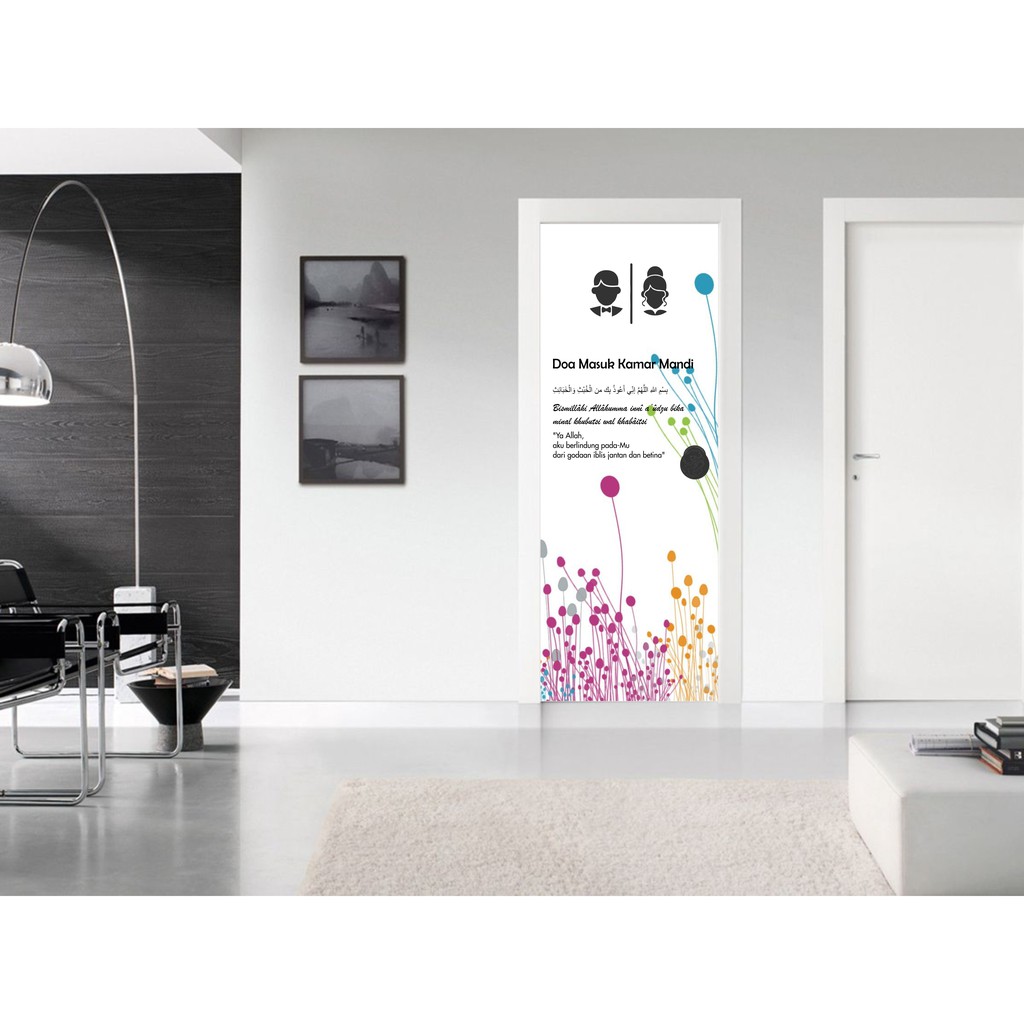 Jual STIKER PINTU BISA CUSTOM MOTIF DAN UKURAN | Shopee Indonesia