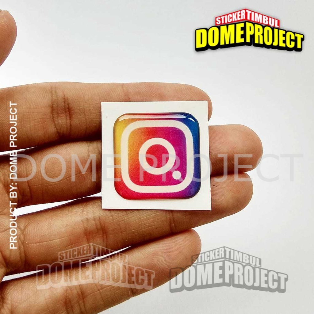 Jual IG ICON Emblem Stiker Resin Aksesoris Casing PC dan laptop ...