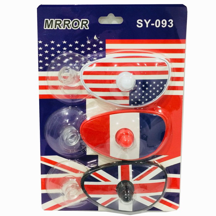 Jual Kaca Spion / Spot Mirror Kaca Bendera Universal SY093 | Shopee ...