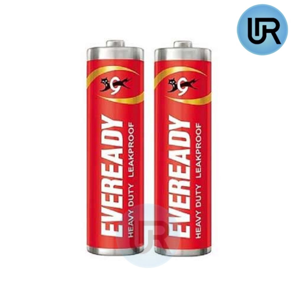 Jual BATTERY/BATERAI/BATRE EVEREADY HEAVY DUTY | AA per 1 pcs | Shopee ...