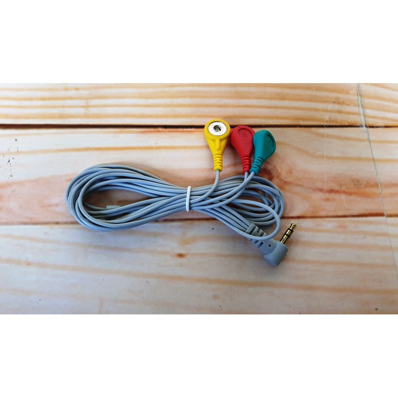 Jual Kabel EMG/EKG/ECG Cable for heart sensor/ muscle detak jantung ...