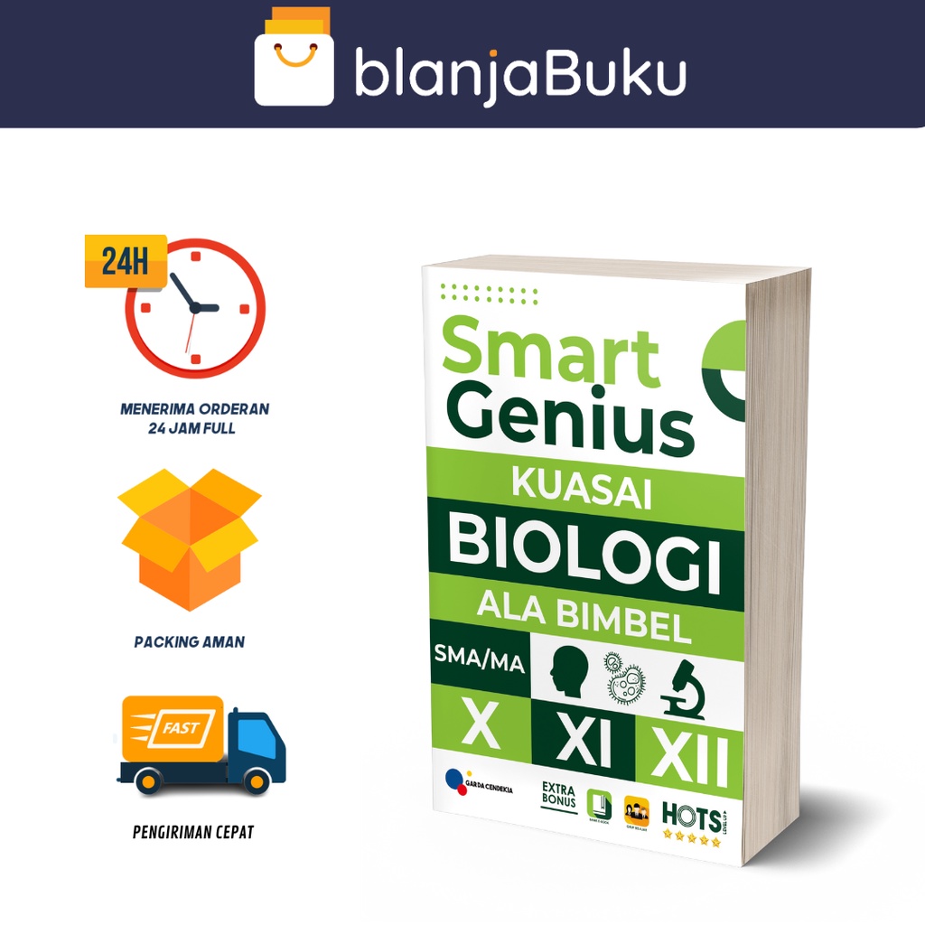 Jual BUKU SMA SMART GENIUS FISIKA,KIMIA,BIOLOGI,MATEMATIKA / SMART ...