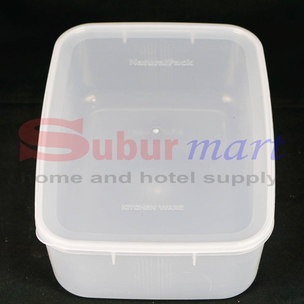 Jual KOTAK MAKANAN / SEALWARE NATURAL PACK KOMET 3500 | Shopee Indonesia