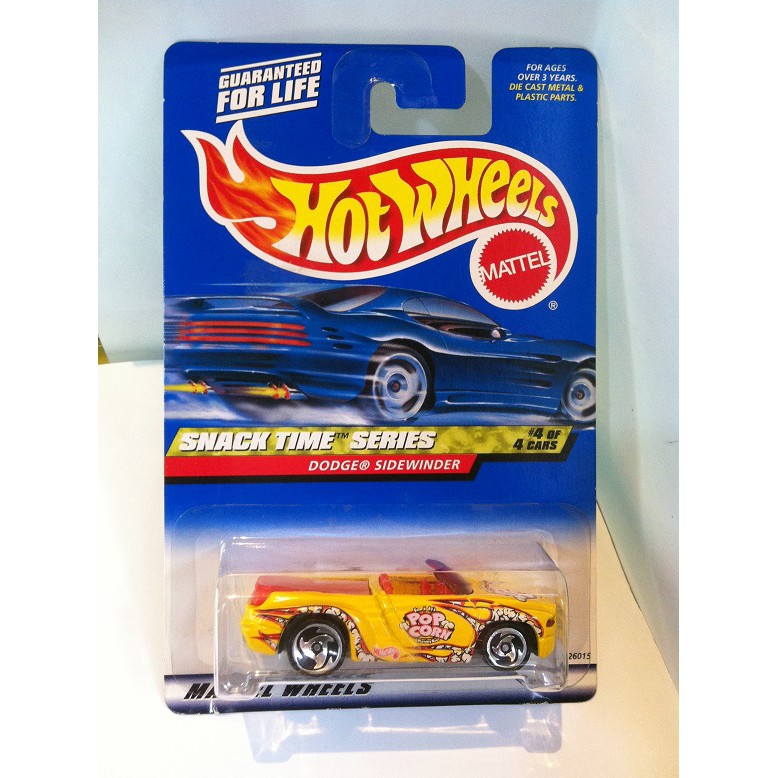 Jual Hot Wheels. 2000 Snack Time Series - 4. Dodge Sidewinder. Yellow ...