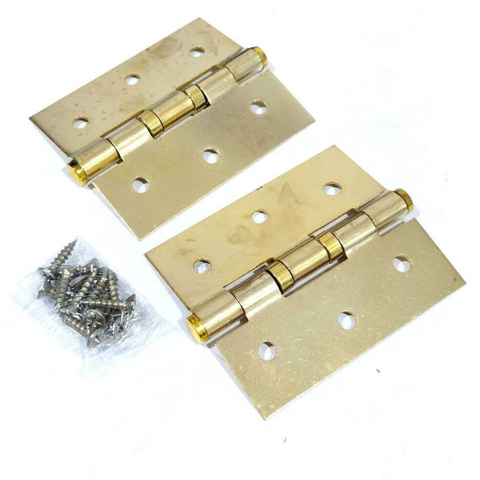Jual Engsel Plat Stainless 3" Kuning / Pintu Jendela Gold Stenlis (H85 ...
