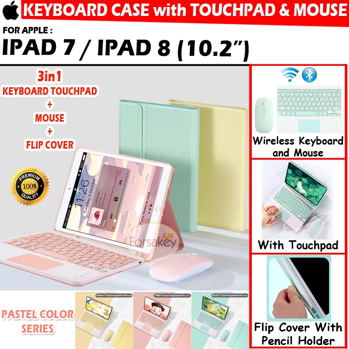 Jual iPad Gen 7 8 9 10.2 Inch 2019 2020 2021 Wireless Bluetooth ...