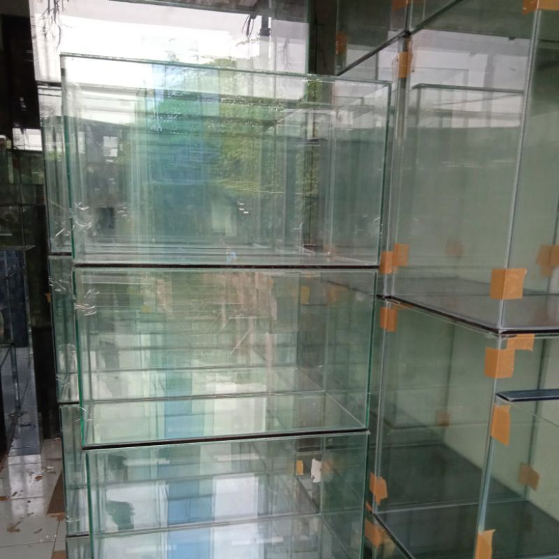 Jual aquarium kaca ukuran 60x40x40 | Shopee Indonesia