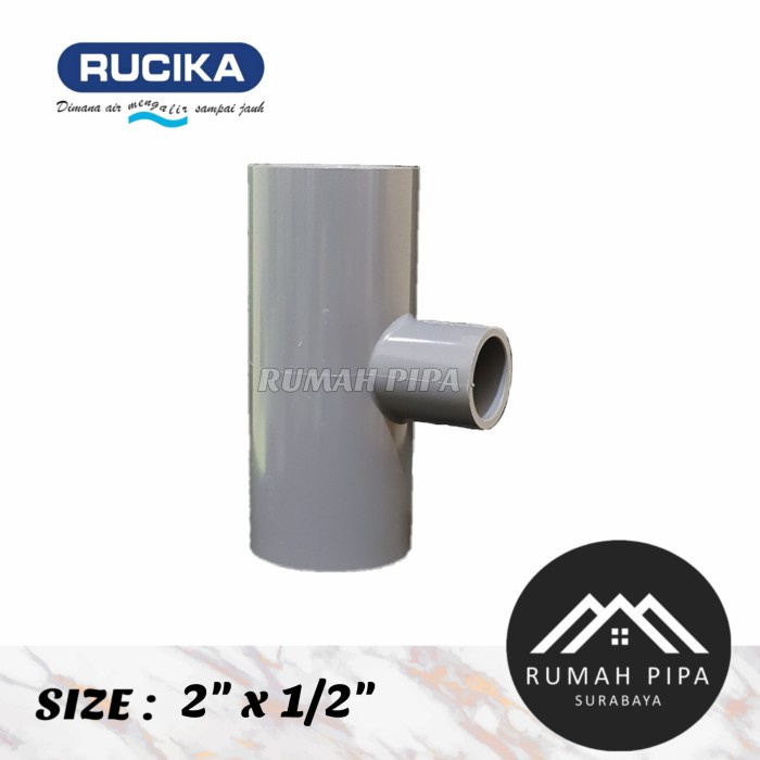 Jual Reducer Tee 2" x 1/2" AW / Verlop Tee 2" x 1/2" AW - RUCIKA ...