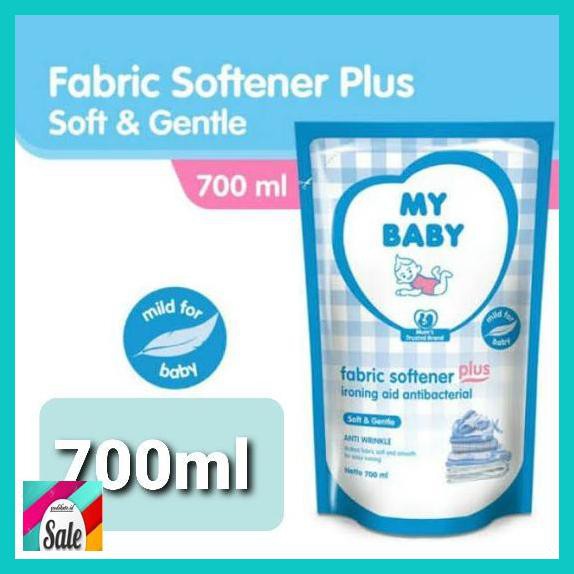 Jual obatiyab- my baby fabric softener plus ironing aid soft & gentle 700ml 700 ml -ori ...