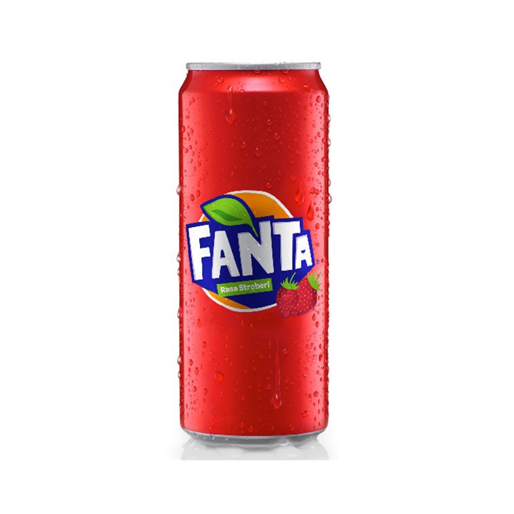 Jual Fanta Strawberry Slim Can 250mL X 24 (Case) | Shopee Indonesia
