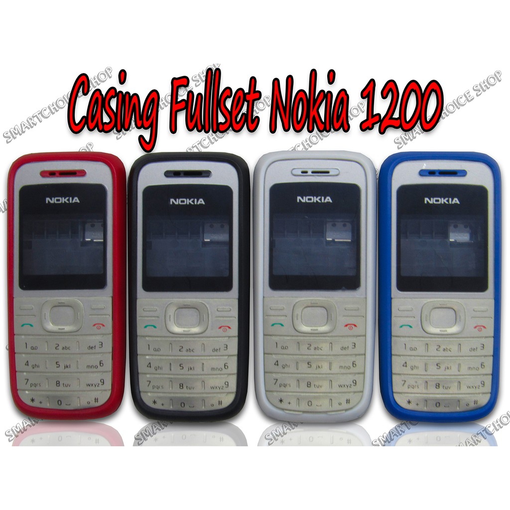 Jual Casing/Kesing/Cs/Nokia 1200 Fullset | Shopee Indonesia
